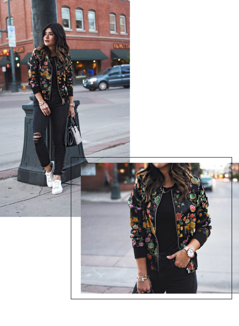 HOW TO STYLE A BOMBER JACKET - CHIC TALK