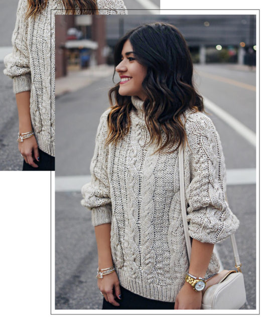 HOW TO LAYER SWEATERS WITH DRESSES - CHIC TALK