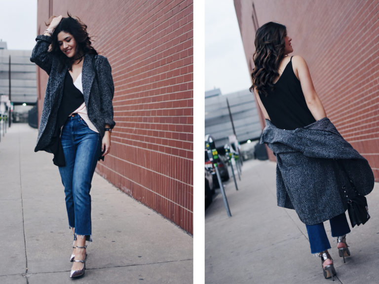 HOW TO STYLE FRAYED HEM JEANS | CHIC TALK
