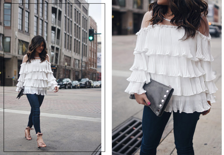 A RUFFLE TOP YOU NEED TO TRY - CHIC TALK