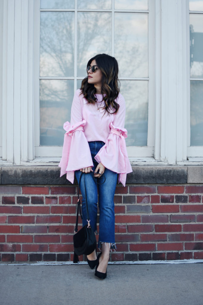 STYLING A BELL SLEEVE TOP | CHIC TALK | CHIC TALK