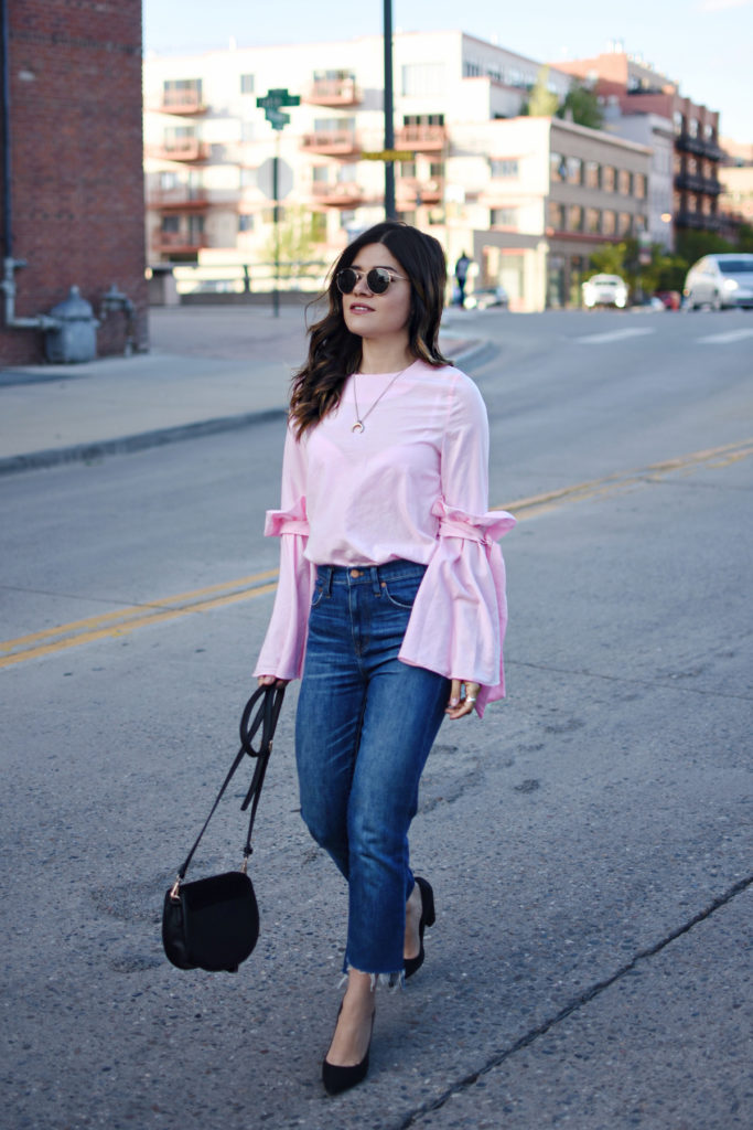 STYLING A BELL SLEEVE TOP | CHIC TALK | CHIC TALK