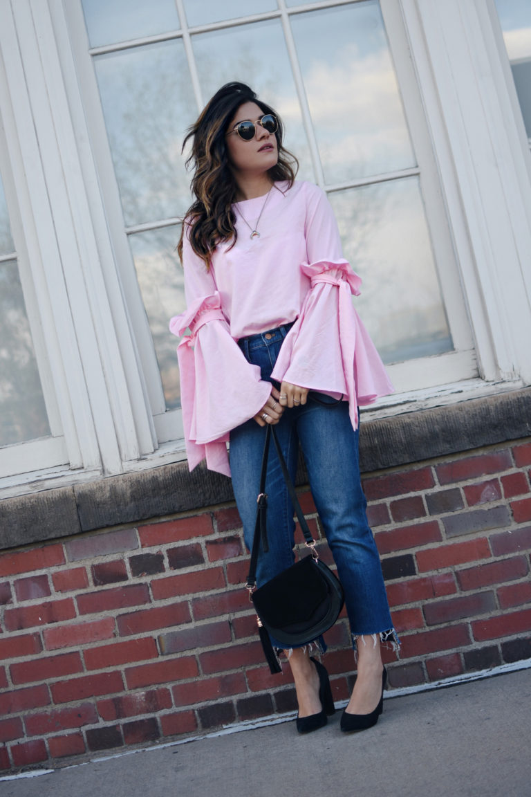 STYLING A BELL SLEEVE TOP | CHIC TALK | CHIC TALK