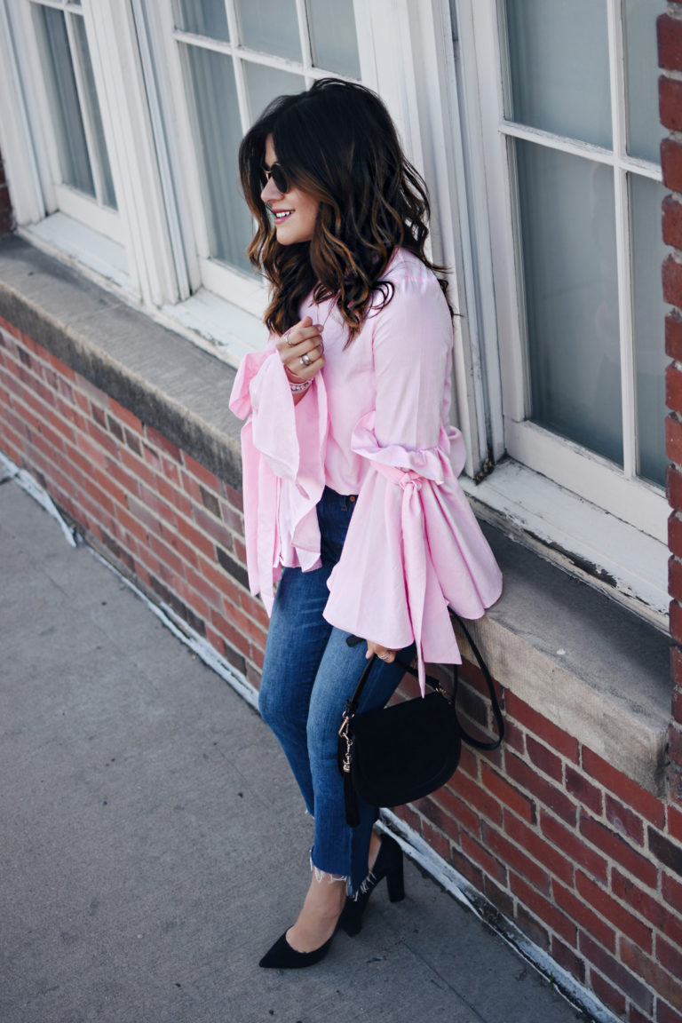 STYLING A BELL SLEEVE TOP | CHIC TALK | CHIC TALK