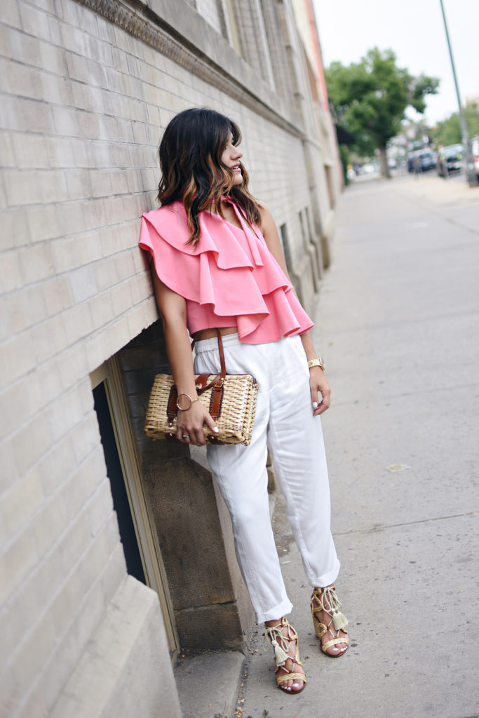 HOW TO WEAR A ONE SHOULDER TOP | CHIC TALK | CHIC TALK