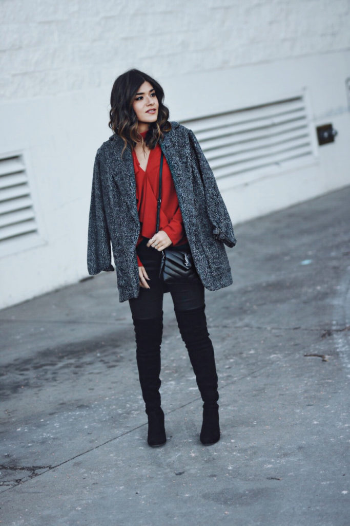 STYLING RED IN DECEMBER | CHIC TALK | CHIC TALK