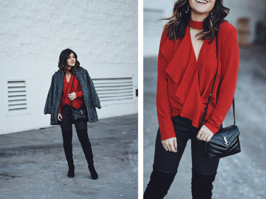 STYLING RED IN DECEMBER + A $1000 NORDSTROM GIFT CARD GIVEAWAY - CHIC TALK