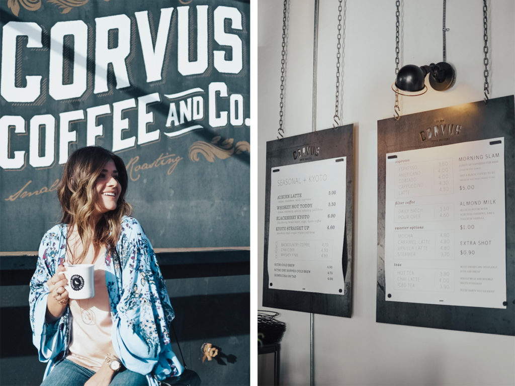 COFFEE BREAK: CORVUS COFFEE - CHIC TALK