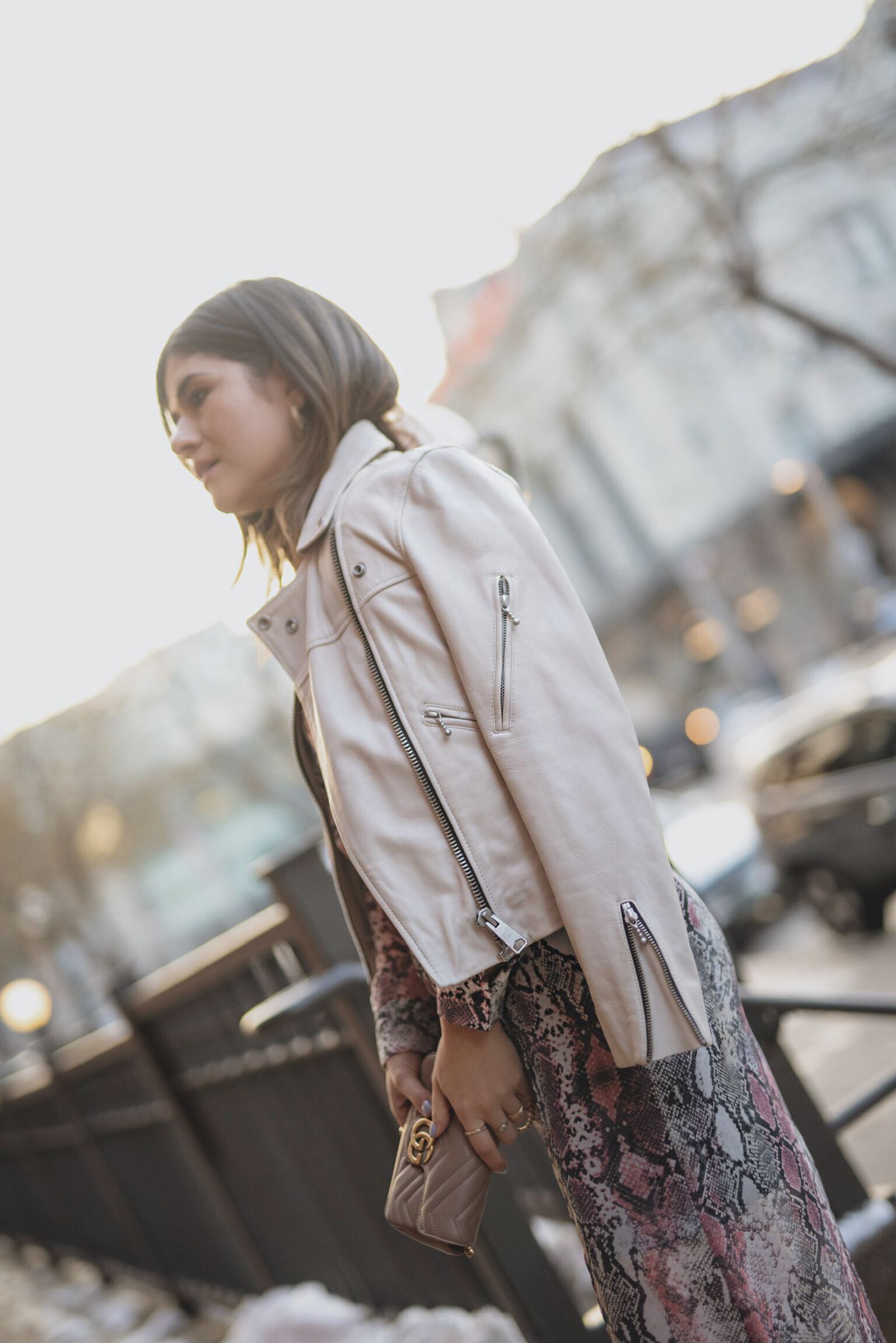 HOW TO STYLE A SNAKE PRINT DRESS - CHIC TALK