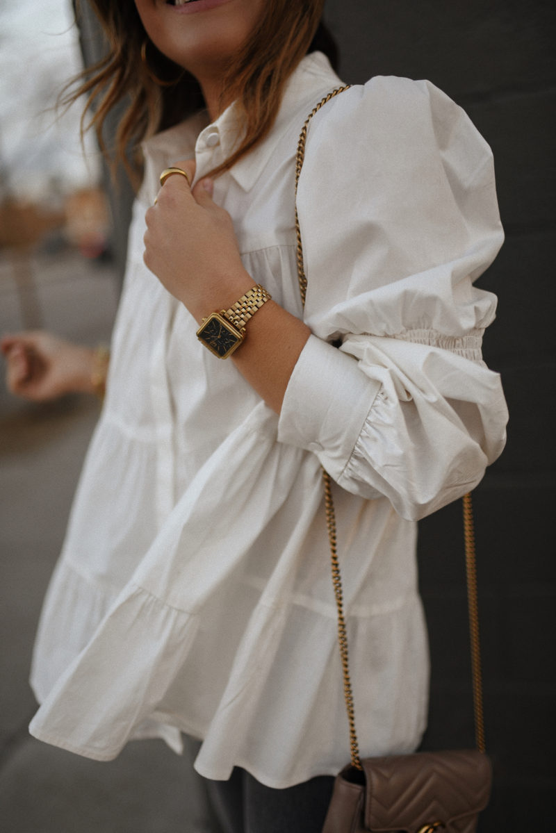 HOW TO STYLE AN OVERSIZED BLOUSE - CHIC TALK