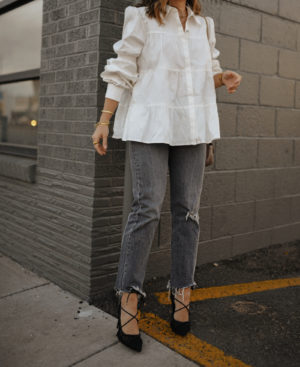 HOW TO STYLE AN OVERSIZED BLOUSE - CHIC TALK