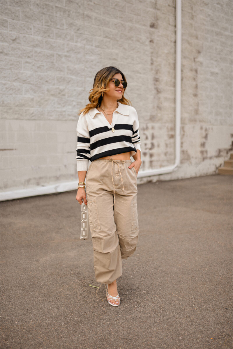 HOW TO STYLE PARACHUTE PANTS RIGHT NOW | CHIC TALK | CHIC TALK
